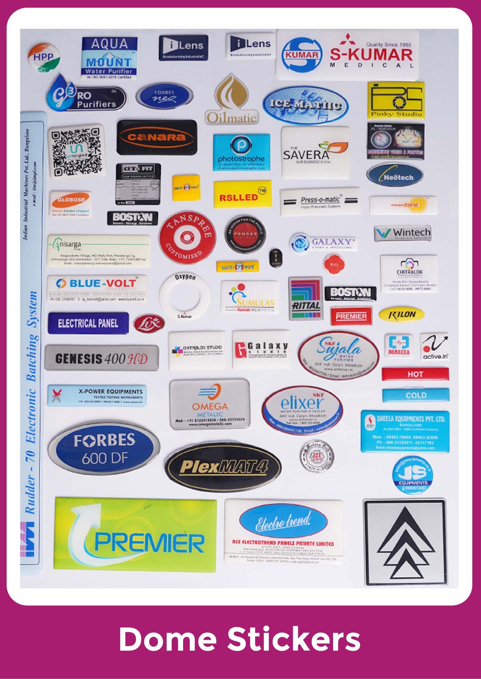 Stickers & Labels – New Graphic Print and Metal Works