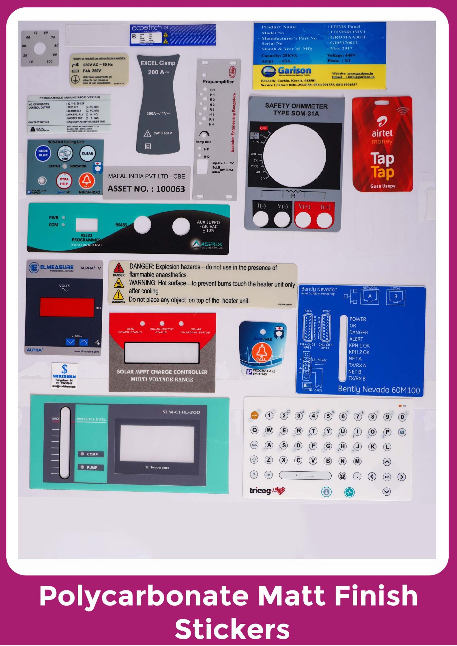 Stickers & Labels – New Graphic Print and Metal Works